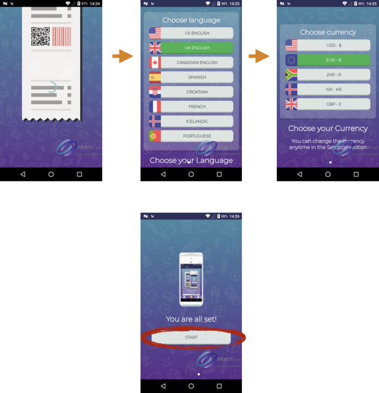 PAX application user guide | PAYSTRAX