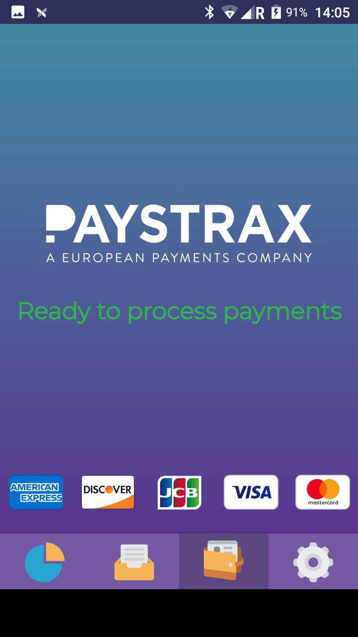 PAX application user guide | PAYSTRAX