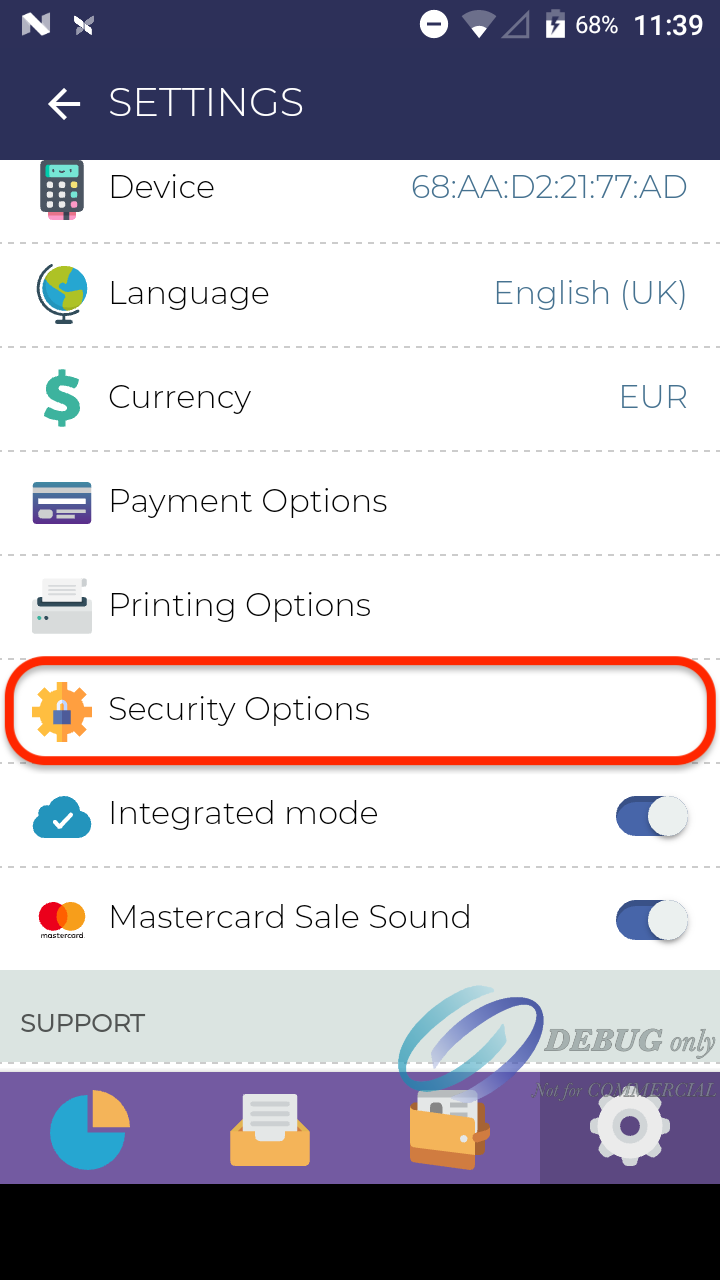 PAX application user guide | PAYSTRAX