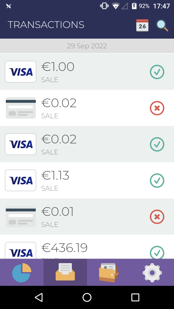 PAX application user guide | PAYSTRAX
